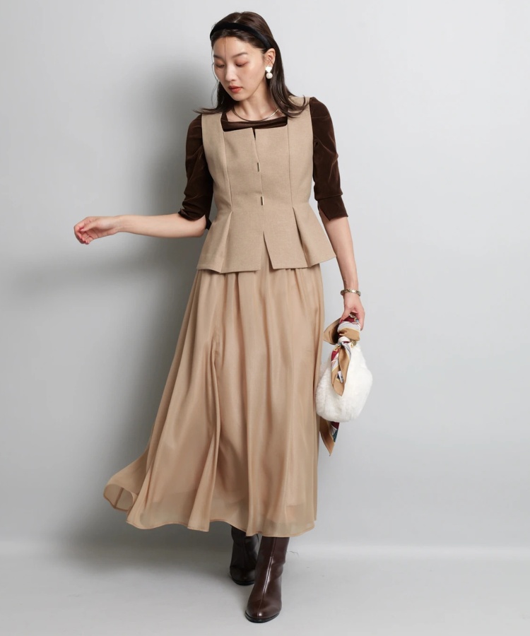 ドッキングジャンスカワンピース | ワンピース | JUSGLITTY（ジャスグリッティー） │【公式通販】Arpege story（アルページュストーリー）